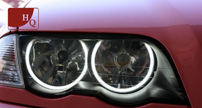 CCFL Angel Eyes Halo Rings 4pcs KIT 6000K to fit BMW E46 FaceLift & E60 | Angel Eyes / Rings ...