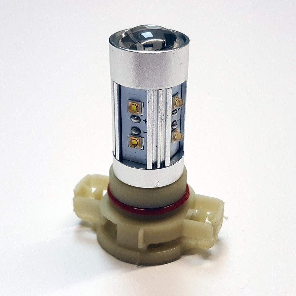 H16 PG20/3 PS24W 29W LED DRL Car Bulb with lens WHITE | Car LED Bulbs ...