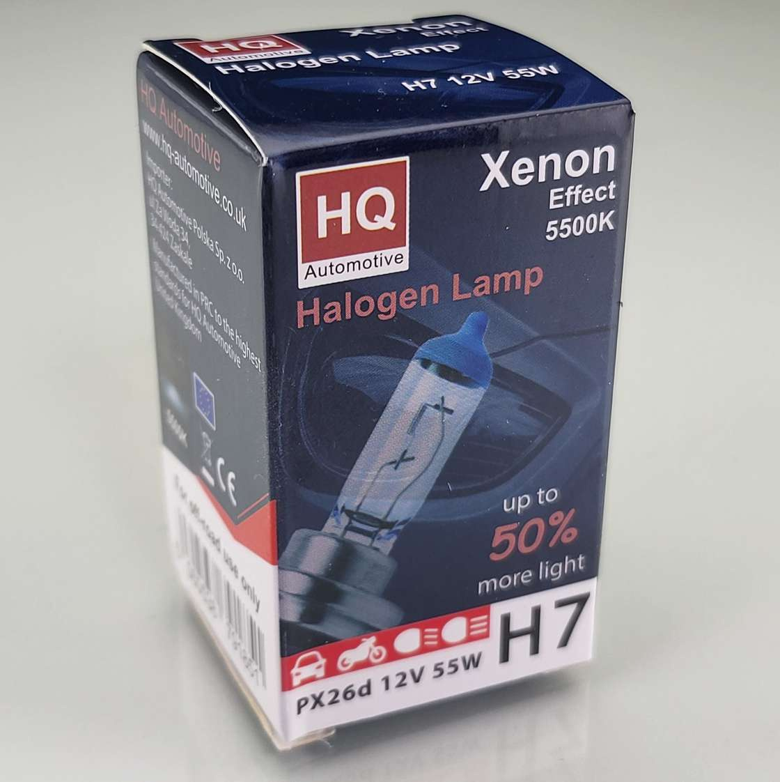 Halogen Bulb H7 Super White (Xenon) 12V 55W | Halogen Bulbs