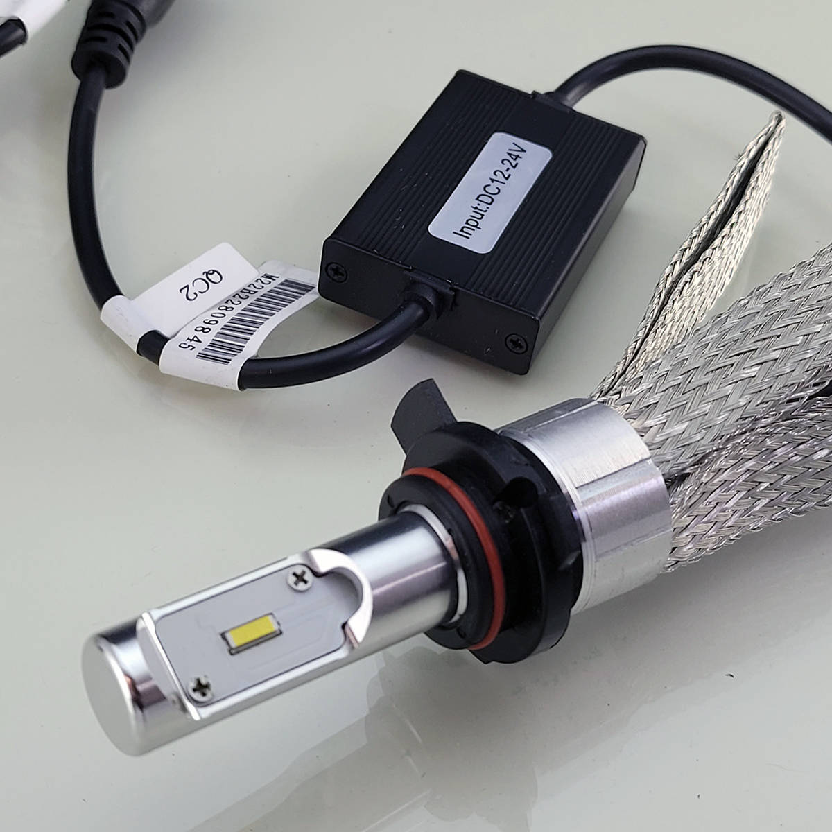 HiR2 (9012) LED Headlamp or Fog Lamp Conversion KIT with cooling strips ...