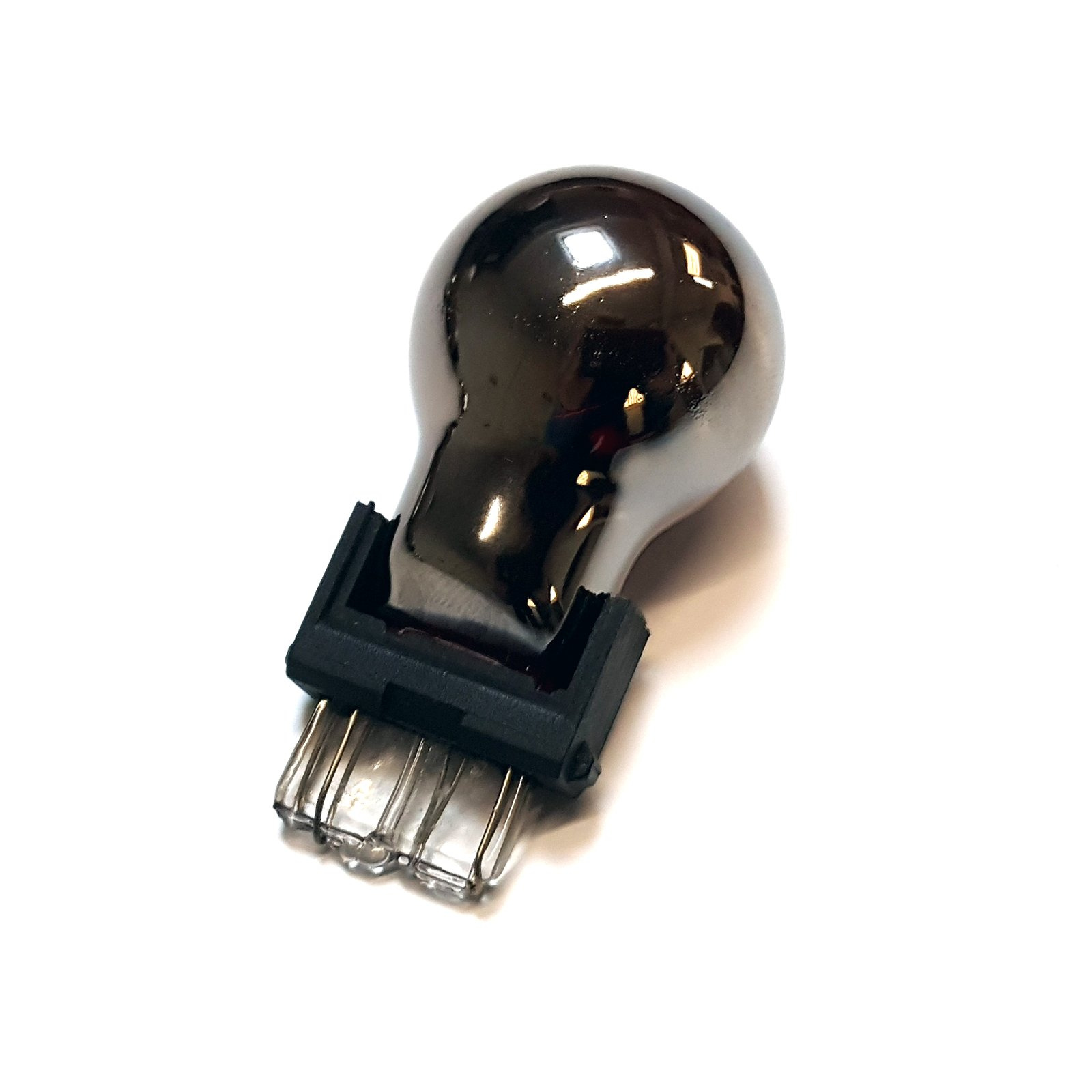 P27/7W 3157 W2.5x16q 12V 27/7W SILVER CHROME MIRROR RED Stop/Tail Car ...