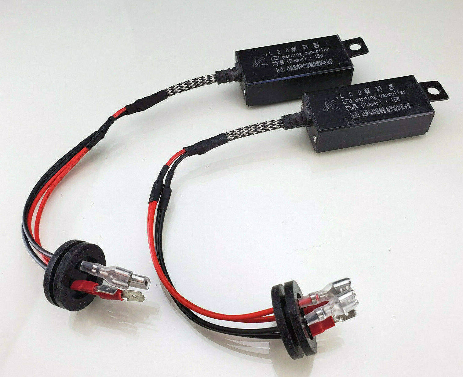 Universal Spade Resistor Decoder Canceller for LED or HID Bulbs CanBus ...