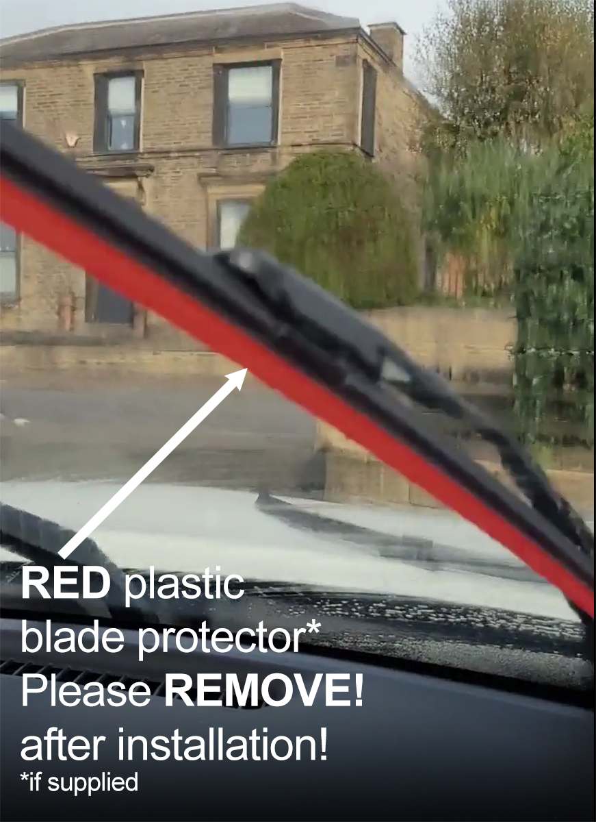 HQ Automotive Wiper Blades for BYD Atto 3 SUV (2023 and later) Front ...