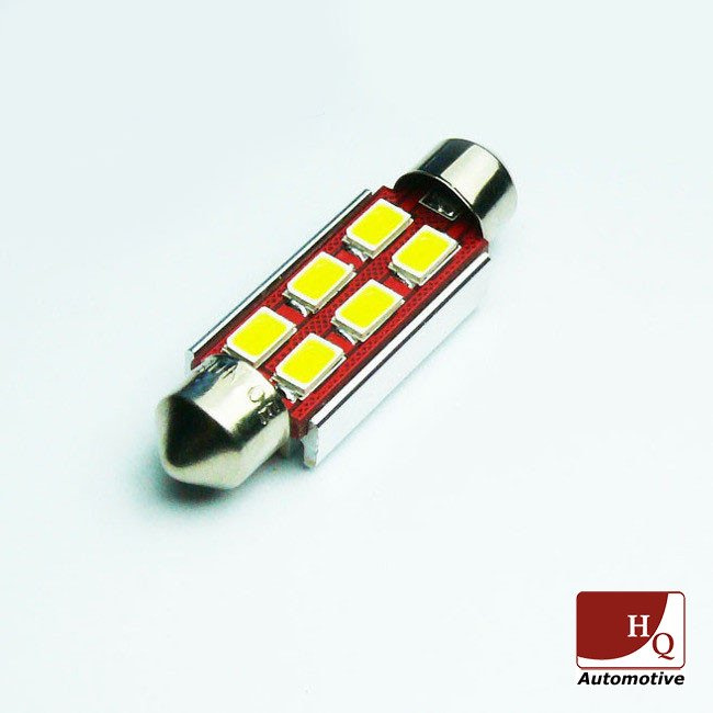 Car LED Bulb 6x SMD-5630 C3W C5W C10W Can-Bus WHITE | Car LED Bulbs \ Festoon LED C3W/C5W/C10W