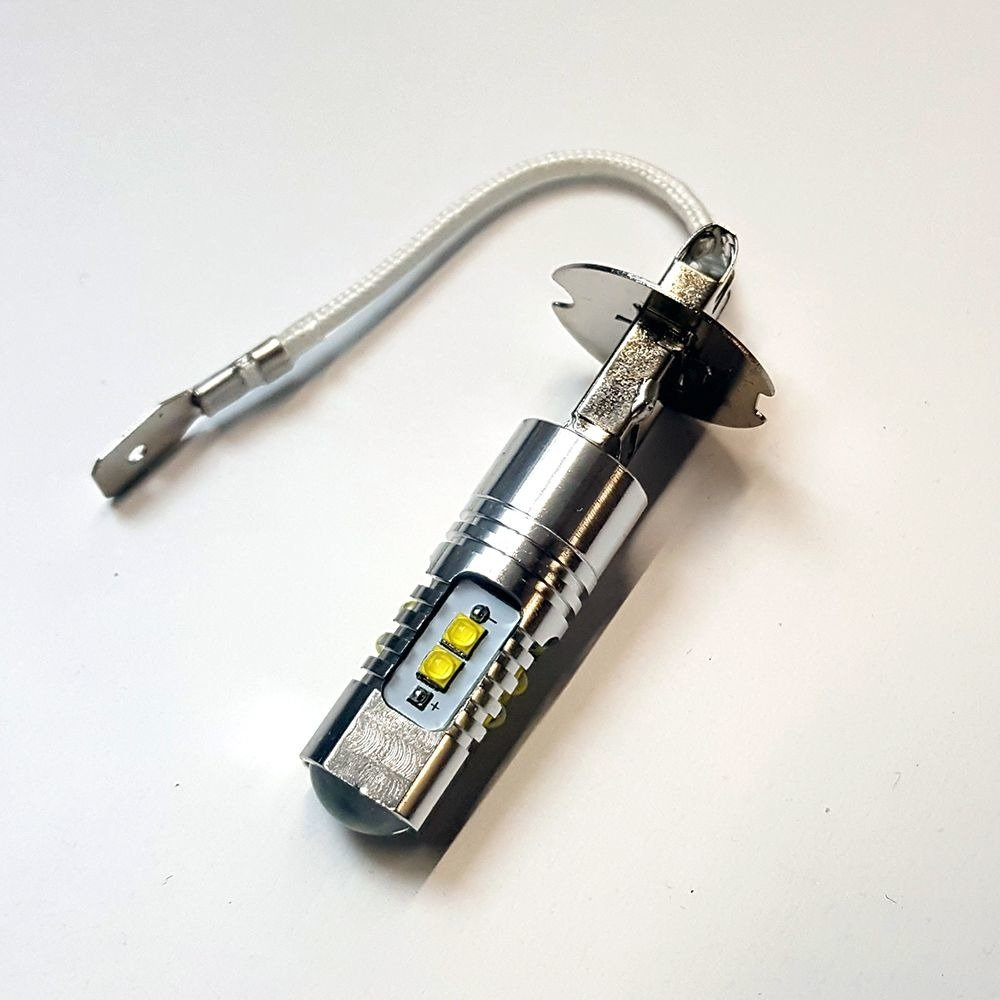 LED Bulb H3 453 50W XBD High-Power LED + with lens (5*10W) WHITE | Car LED Bulbs \ H7 H4 H1 H3 ...